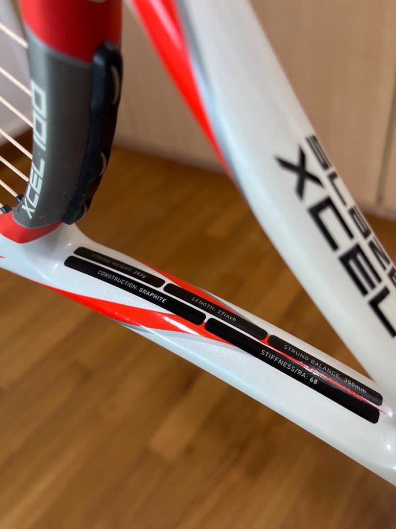 Tennis Racket Slazenger XCEL 100 , Sports Equipment, Sports & Games ...