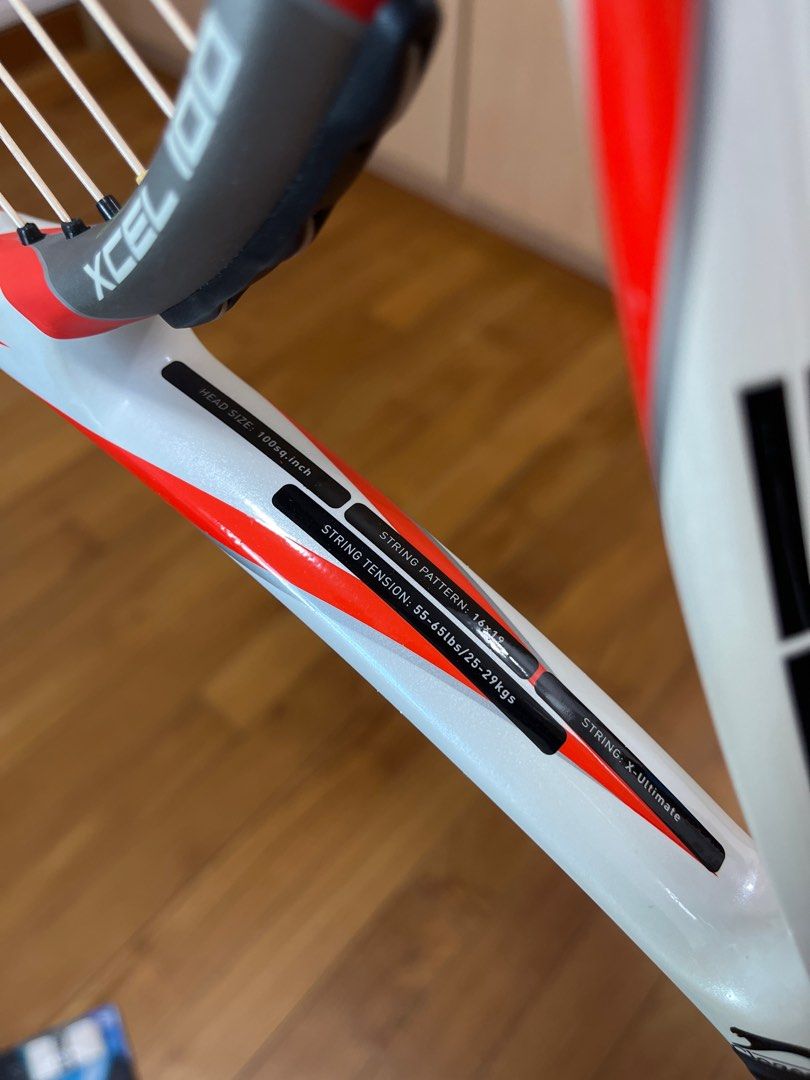 Tennis Racket Slazenger XCEL 100 , Sports Equipment, Sports & Games ...