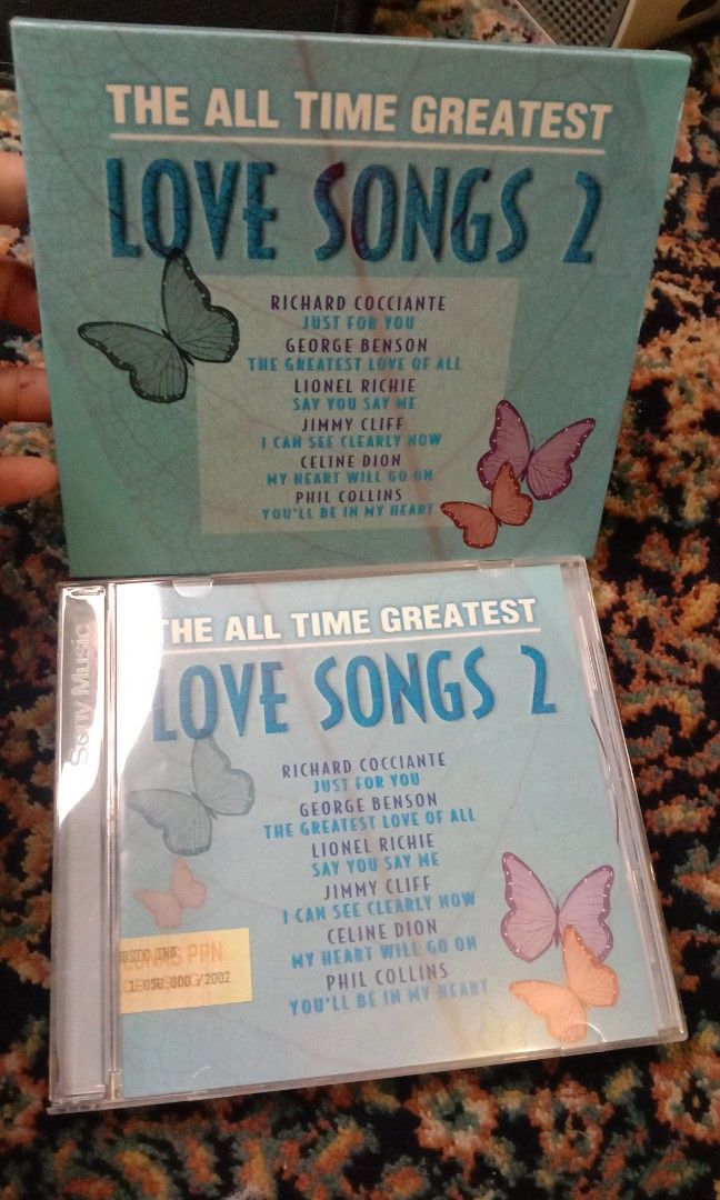 The all time greatest | love song 2 | kasetcd, Musik & Media, CD, DVD ...