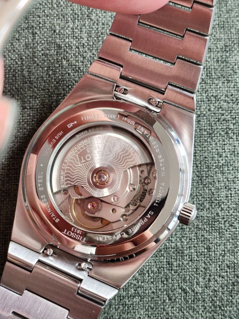 [SOLD] Tissot PRX Powermatic 80 Blue Waffle Dial, Men's Fashion ...