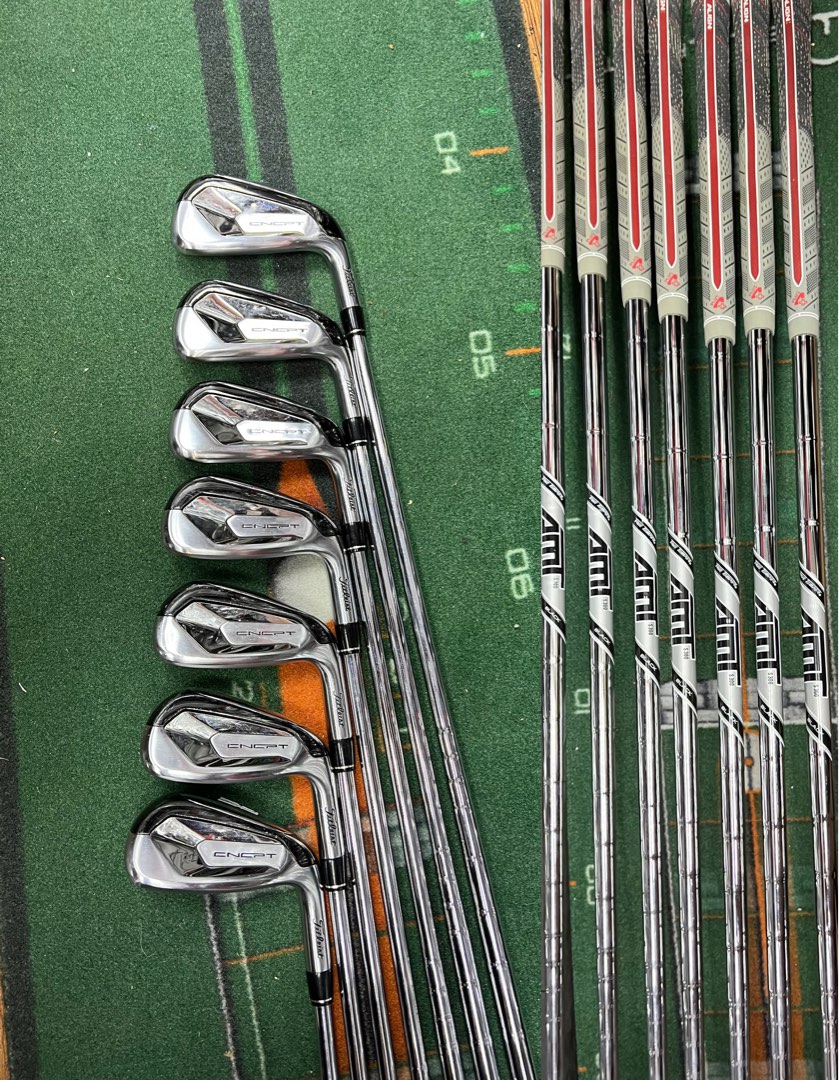 Titleist CNCPT-01 Iron Set (5-PW+48deg Wedge) (7 Pieces) [With True ...