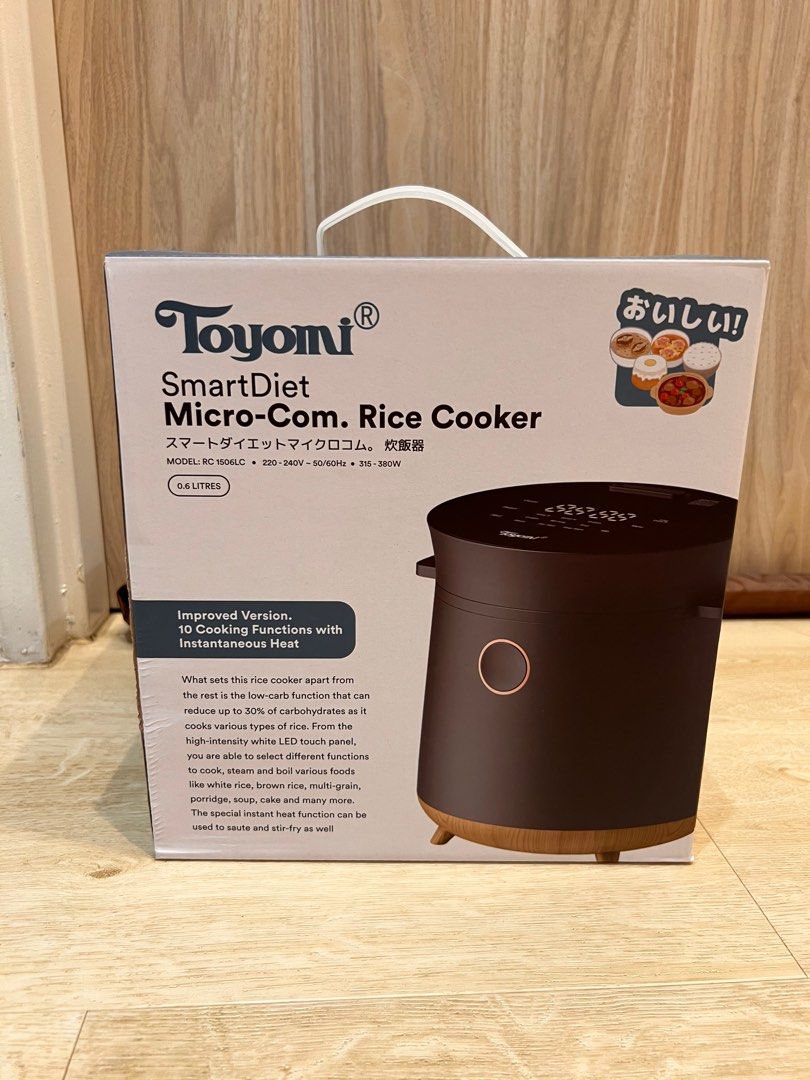 Toyomi micro rice cooker, TV & Home Appliances, Kitchen Appliances ...