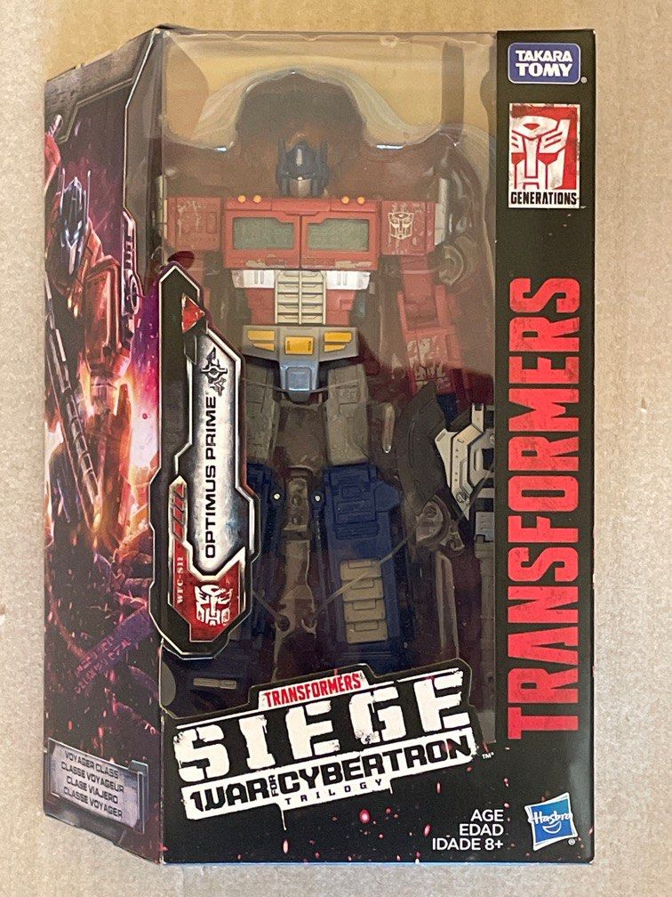 Transformers War of Cybertron Trilogy - Siege - Optimus Prime & Megaman ...