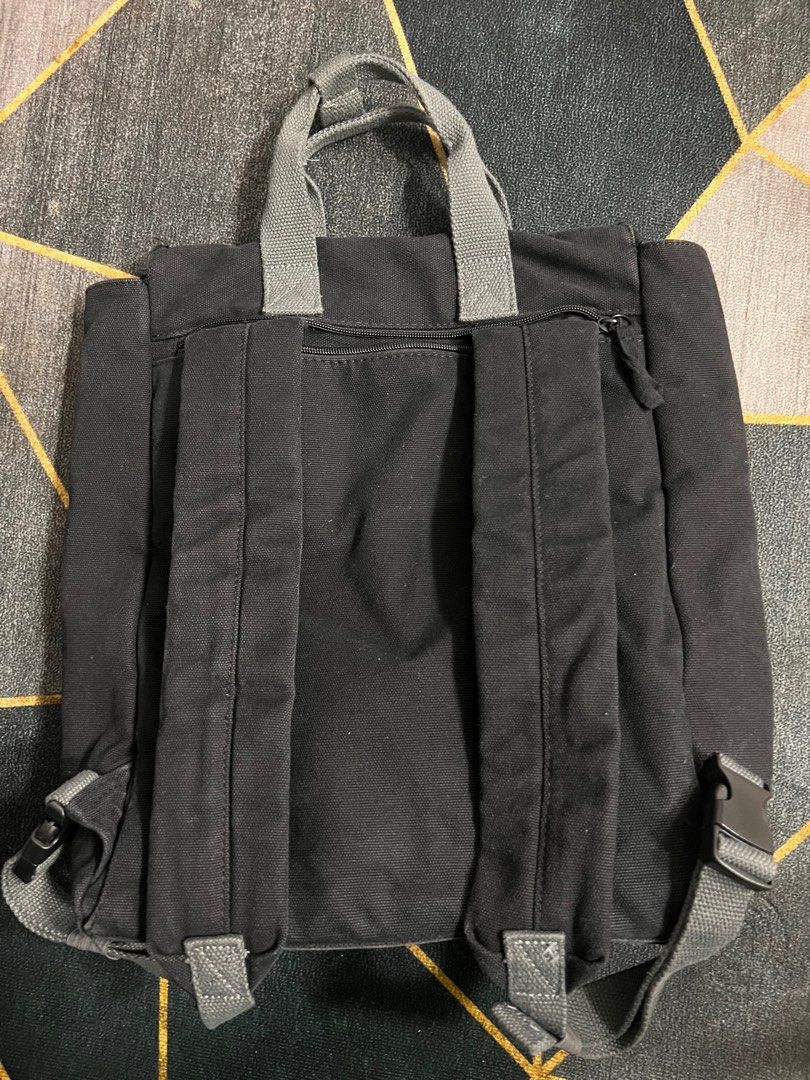 Typo black backpack, Women's Fashion, Bags & Wallets, Backpacks on ...