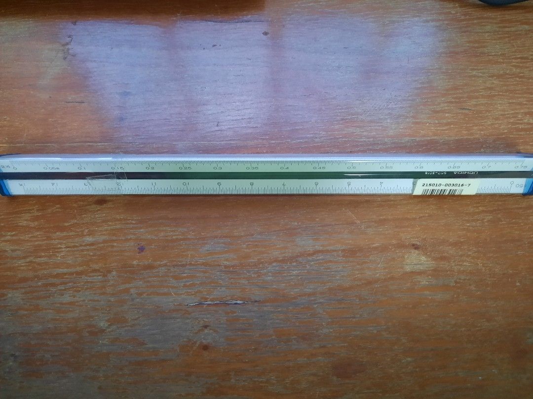 Uchida Scale Rule 3016 30cm Opened but not used, Hobbies & Toys, Stationery & Craft, Craft ...