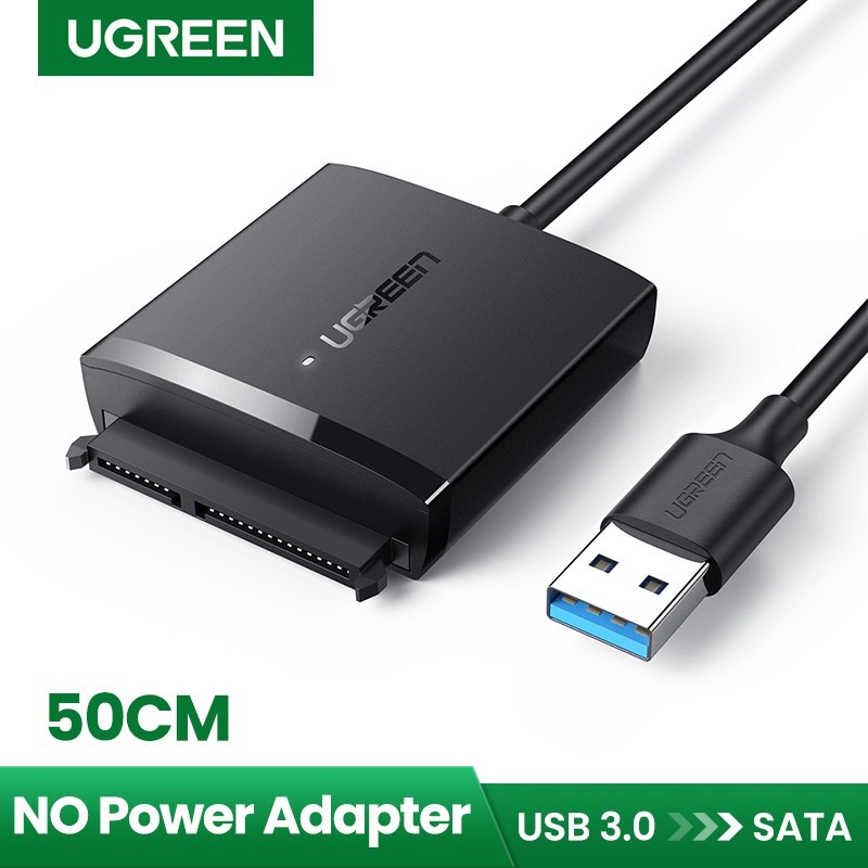 UGREEN SATA USB Adapter USB 3.0 2.0 to Sata 3 Cable Converter Cabo For 2.5 3.5 HDD SSD Hard Disk ...