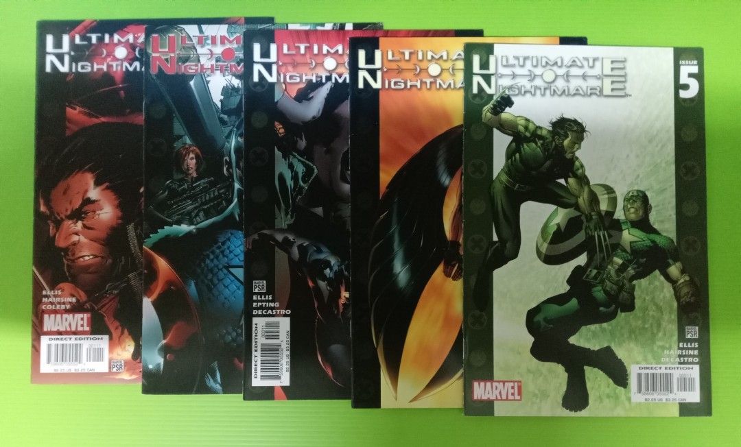 Ultimate Nightmare - 1,2,3,4,5 ( Trevor Hairsine/Steve Epting/Jim ...