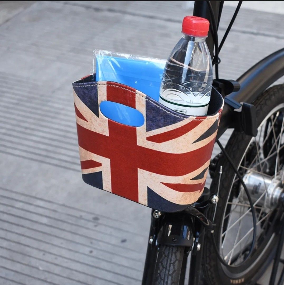 Union Jack Design Front Block Bag for Brompton Pikes 3Sixty Aceoffix ...