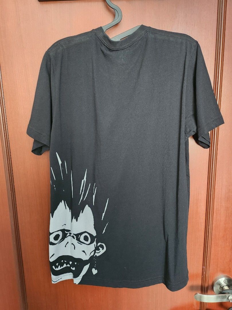 Uniqlo JUMP 50 Anniversary Death Note Ryuk Shirt, Men's Fashion, Tops ...