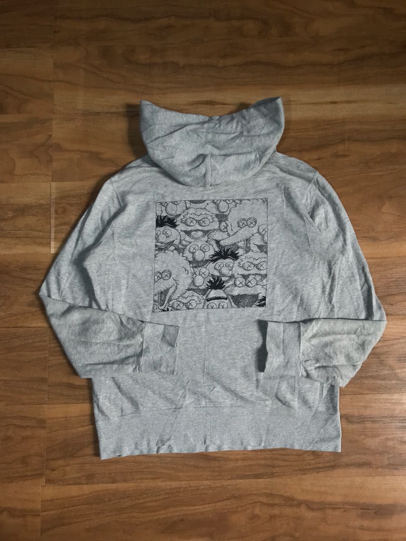 Uniqlo x Kaws Hoodie, Men's Fashion, Tops & Sets, Tshirts & Polo Shirts ...