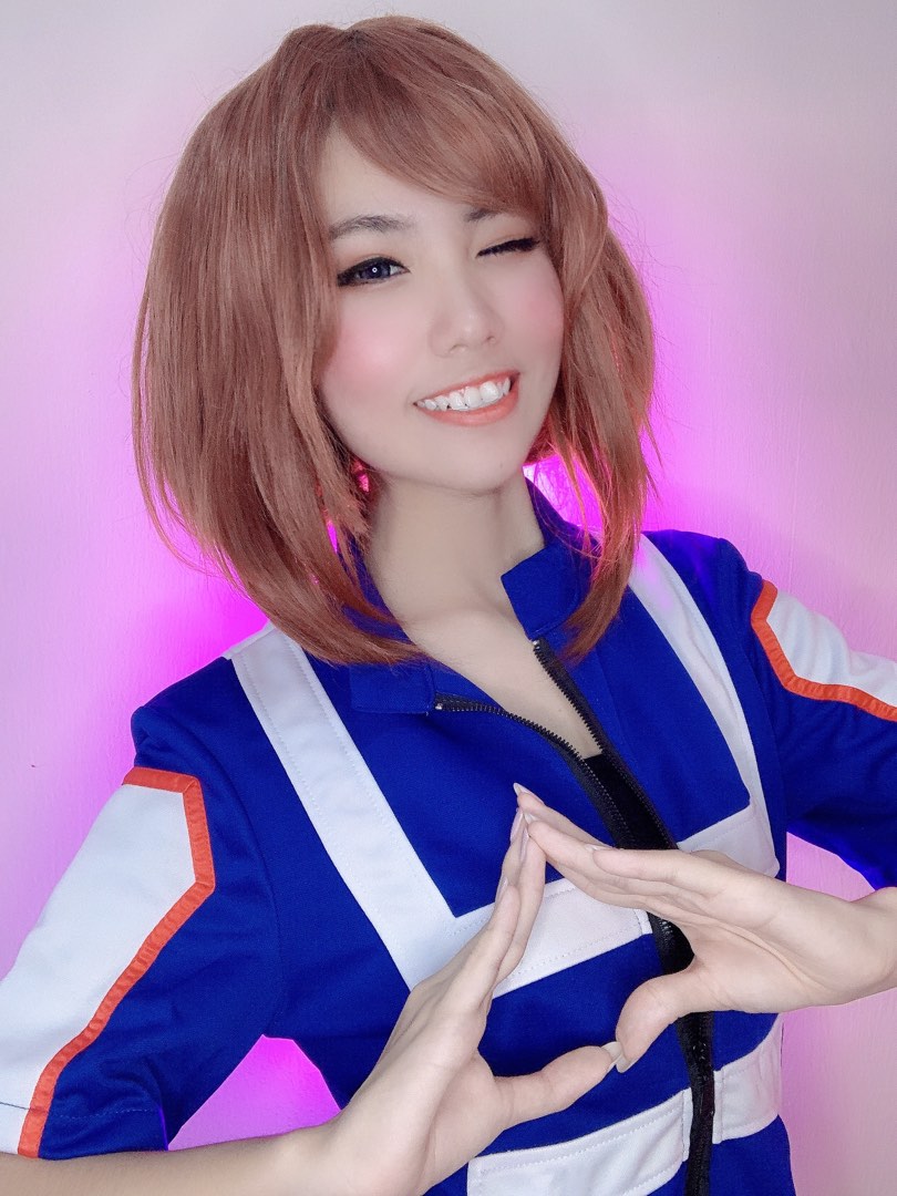 Uraraka Cosplay Hobbies And Toys Memorabilia And Collectibles J Pop On Carousell