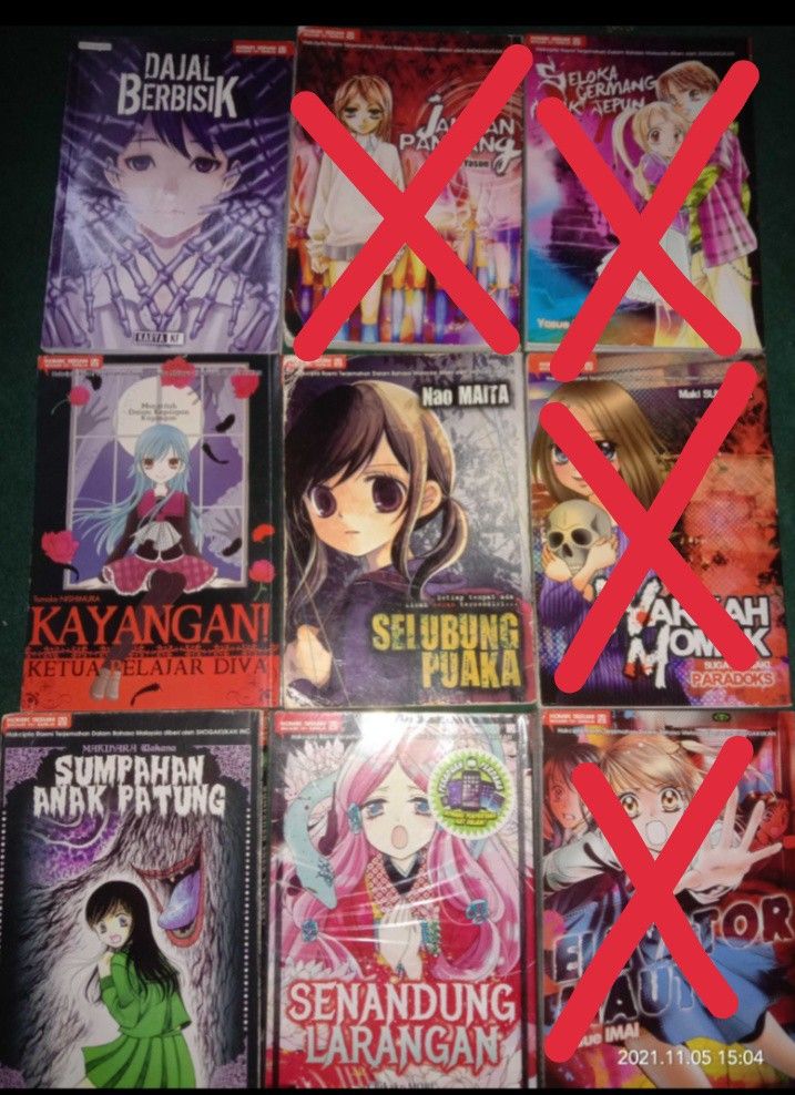 Used old manga(malay), Hobbies & Toys, Books & Magazines, Comics ...