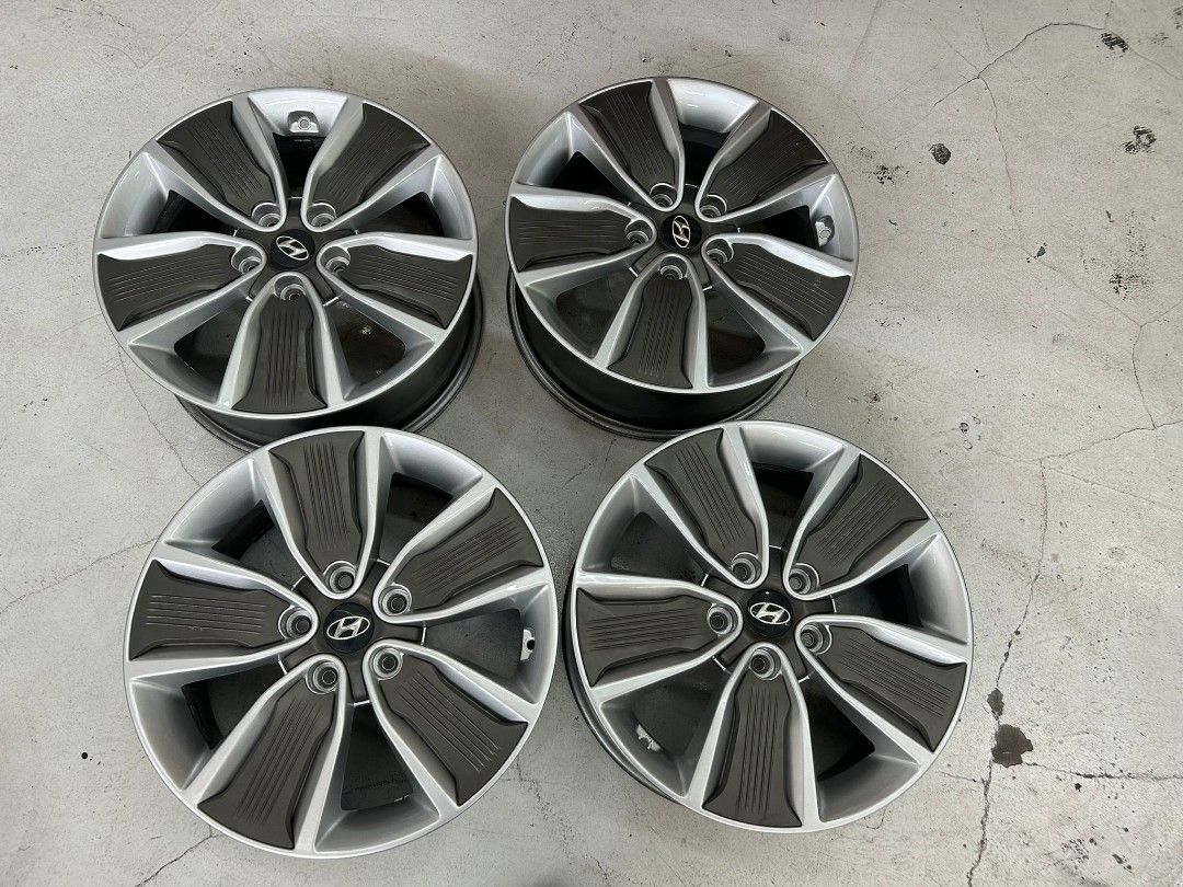 Used Original 17" Hyundai Rims Only, Car Accessories, Tyres & Rims on ...
