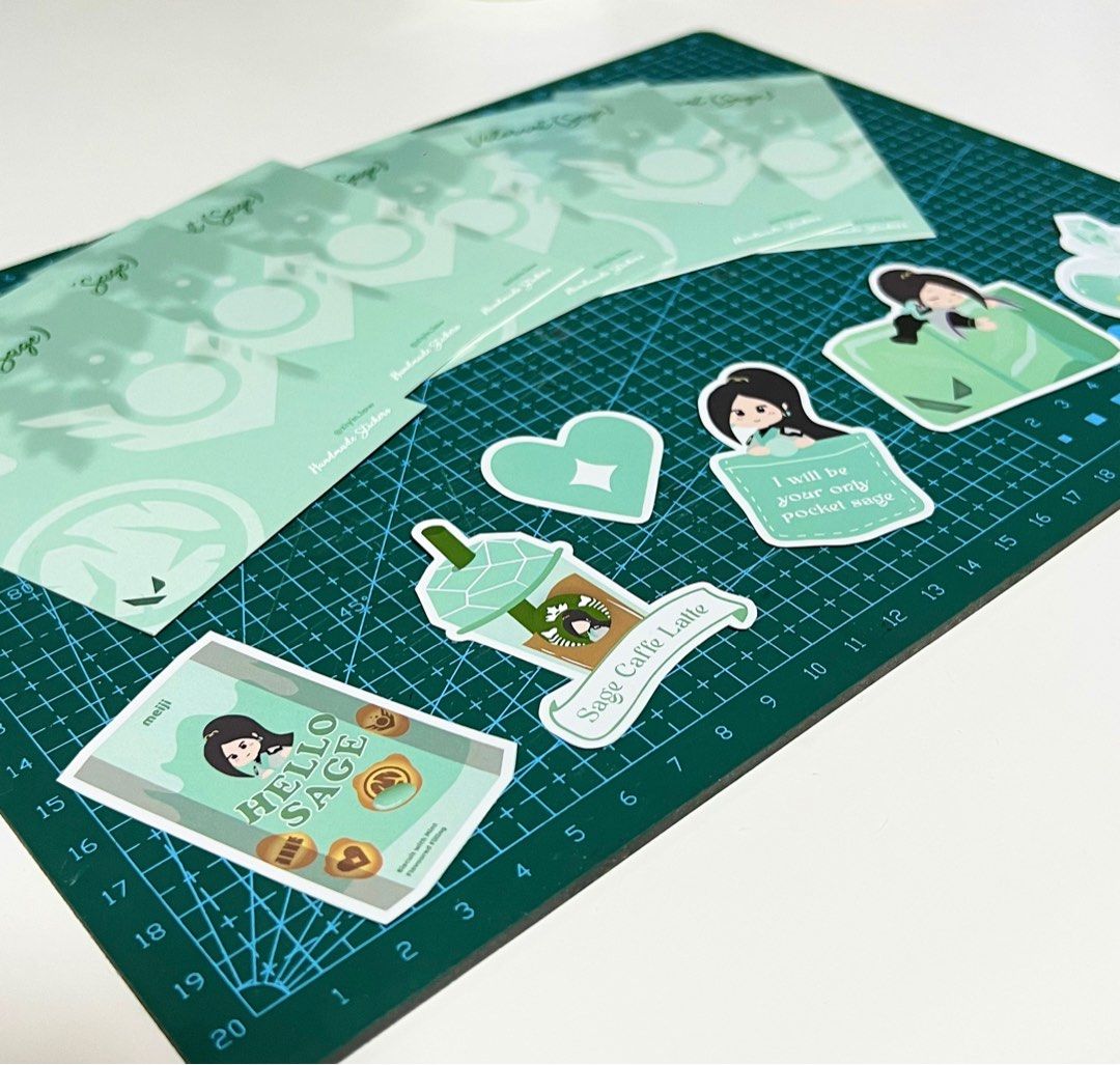 Valorant Stickers | Valorant Sage, Hobbies & Toys, Stationery & Craft ...