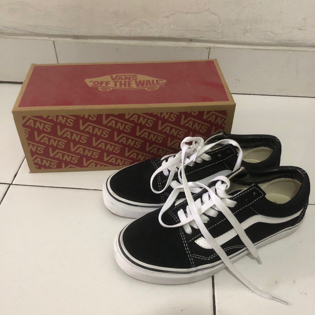 VANS OLD SCHOOL, Fesyen Pria, Sepatu , Sneakers di Carousell