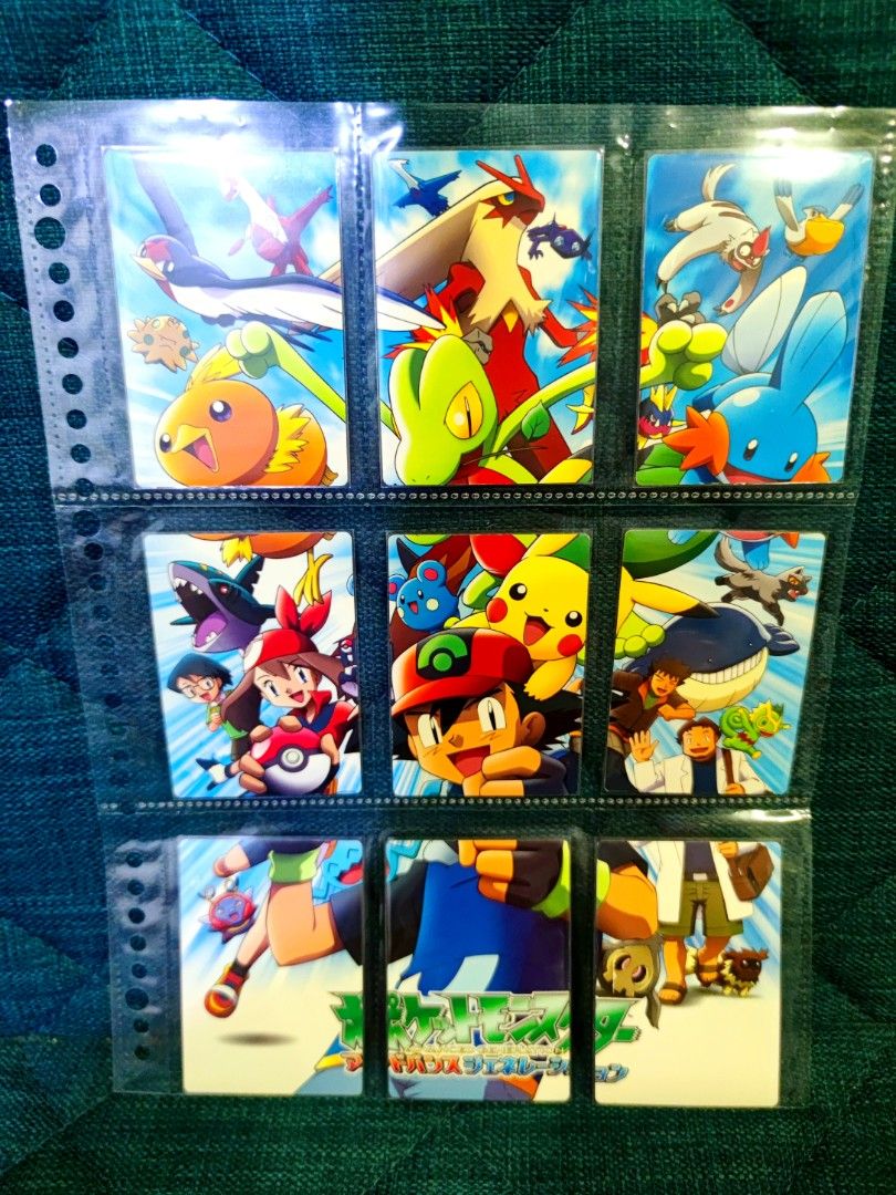 Vintage Carddass Advanced Generation Puzzle card set - NM, Hobbies ...