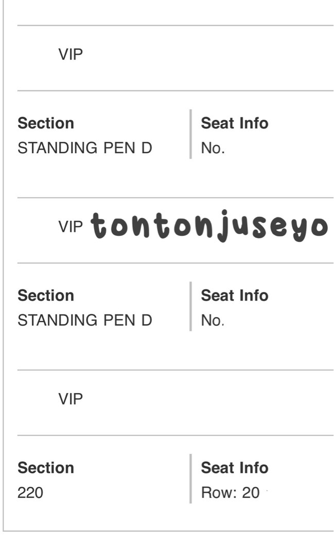 VIP twice concert day 2 ticket, Tickets & Vouchers, Event Tickets on ...