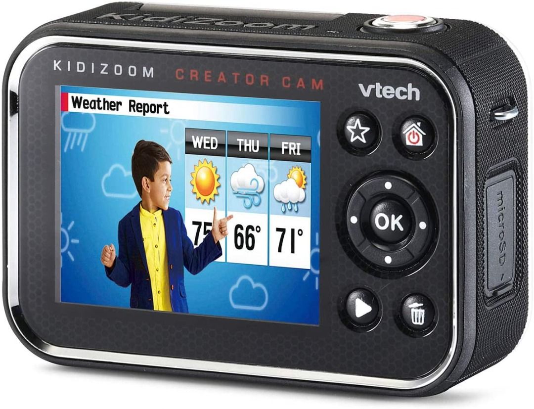 Vtech Kidizoom Creator Cam Kids HD Video Camera, Hobbies & Toys, Toys ...