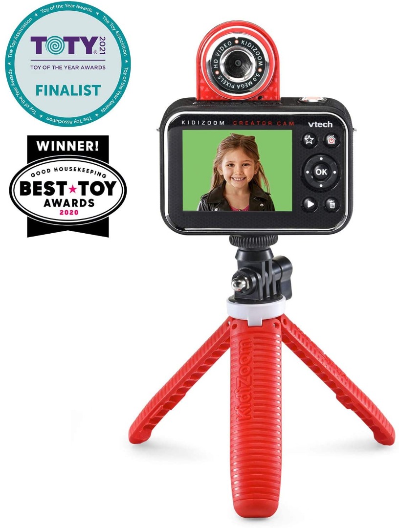 Vtech Kidizoom Creator Cam Kids HD Video Camera, Hobbies & Toys, Toys ...