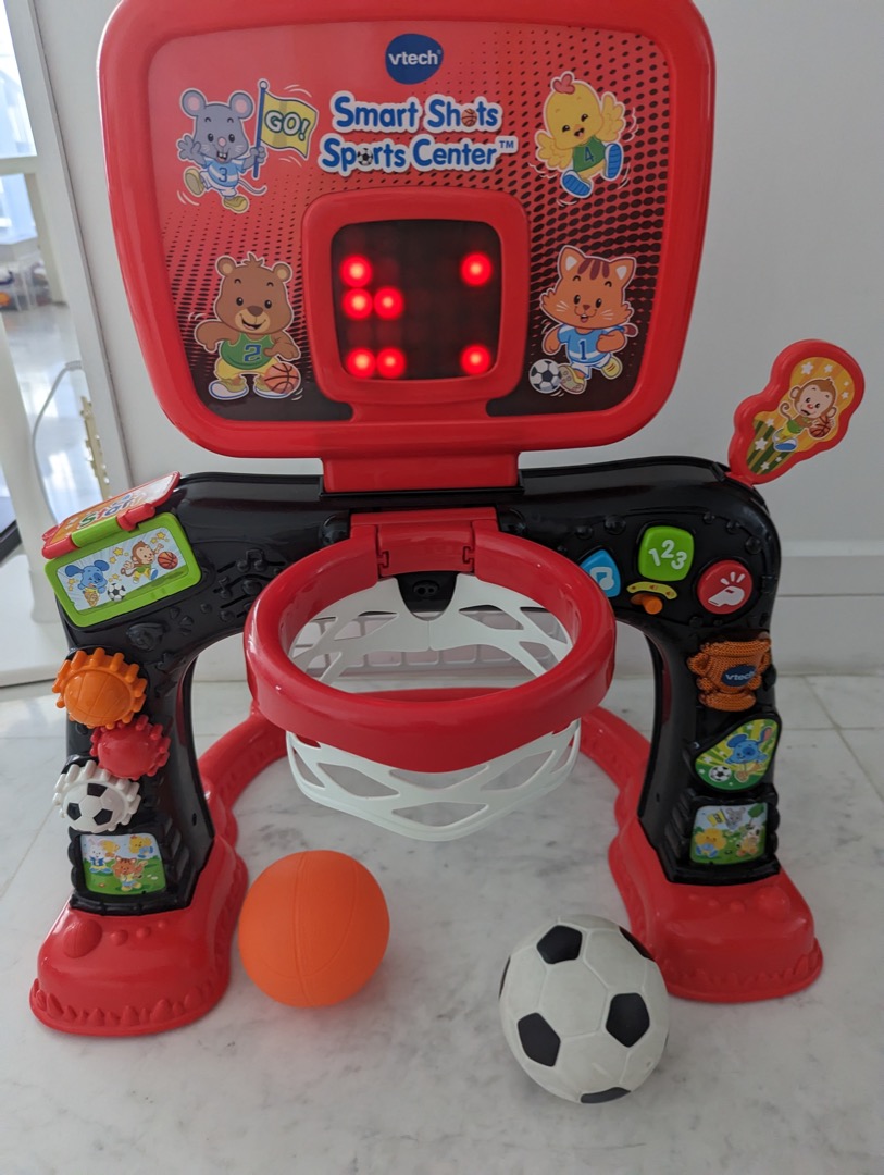 VTech Kids basketball and football, Babies & Kids, Infant Playtime on ...