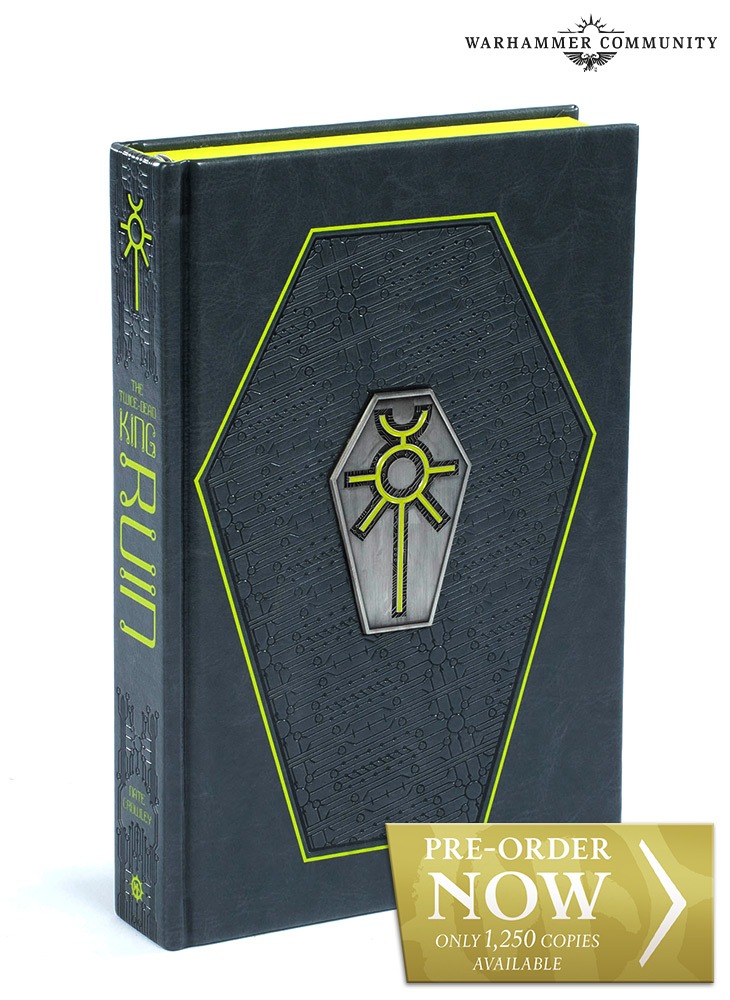 Warhammer 40k Book The Twice Dead King: Reign Limited Edition Brand New ...