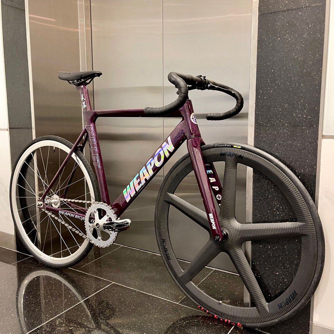 Weapon fixie bike/frame set $790/complete bike $1090/brand new/fixie ...