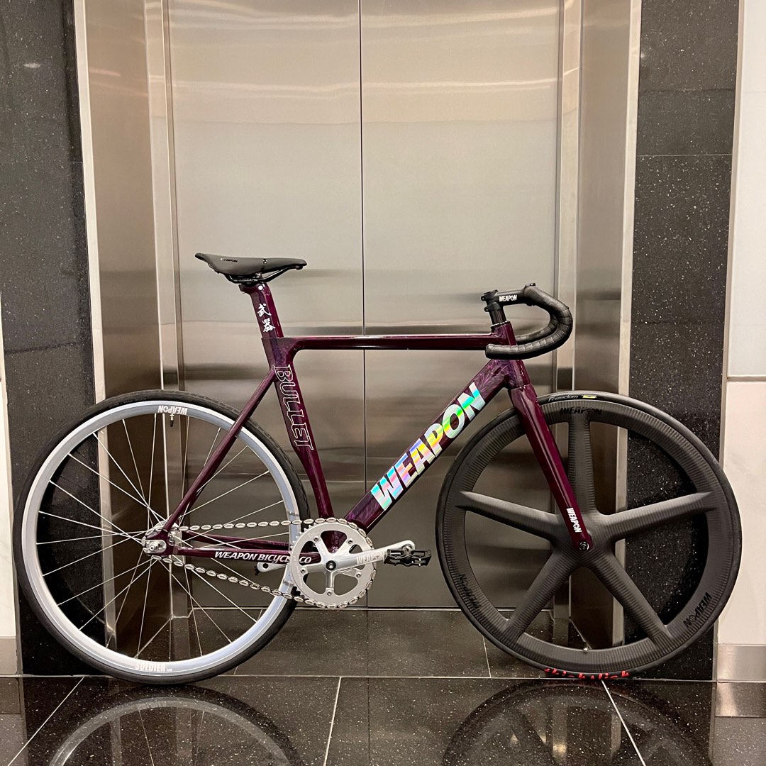 Weapon fixie bike/frame set $790/complete bike $1090/brand new/fixie ...