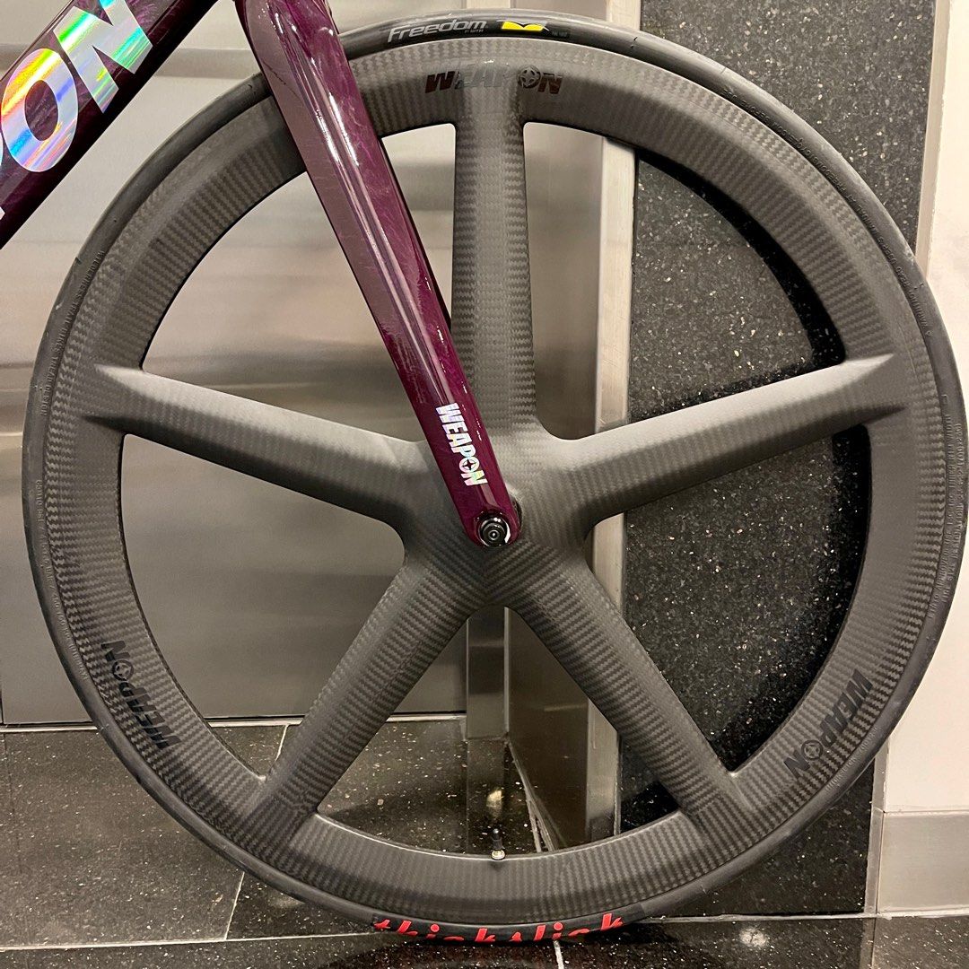 Weapon fixie bike/frame set $790/complete bike $1090/brand new/fixie ...