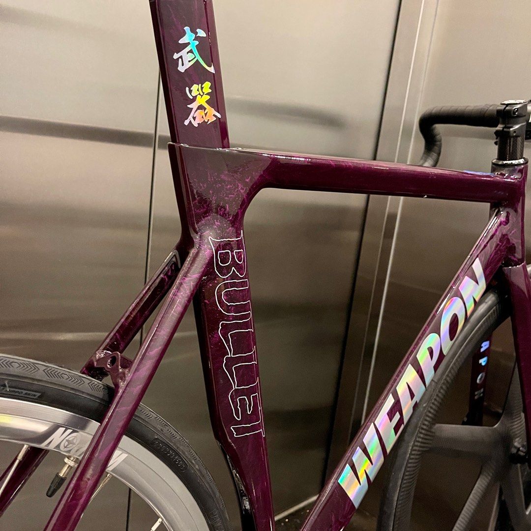 Weapon fixie bike/frame set $790/complete bike $1090/brand new/fixie ...