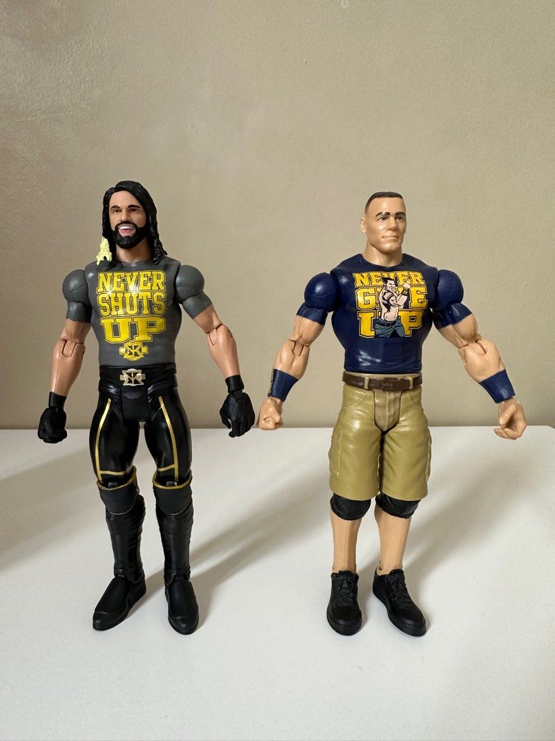 WWE Battle Packs 43.5 (John Cena & Seth Rollins), Hobbies & Toys, Toys & Games on Carousell