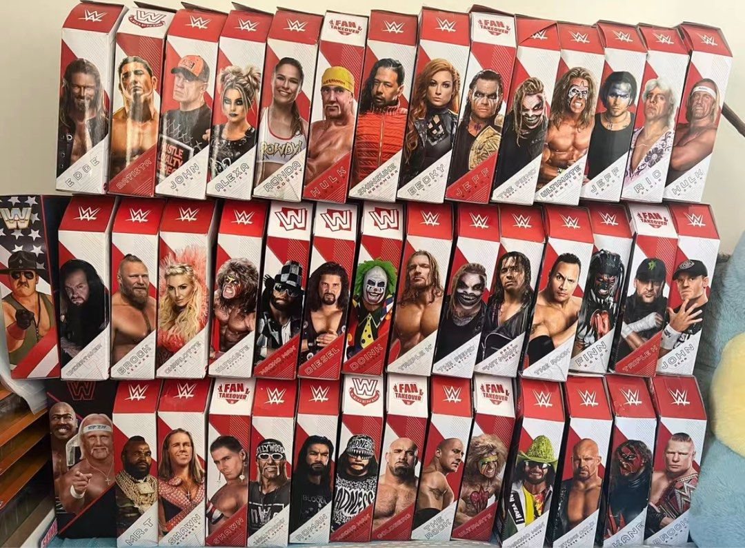 WWE ULTIMATE EDITION UE JONE CENA ALEXA HULK HOGAN BATISTA ULTIMATE ...