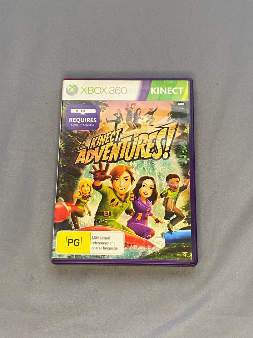 Xbox 360 Kinect Adventure, Video Gaming, Video Games, Xbox on Carousell