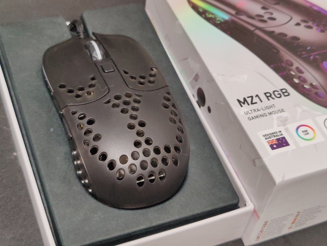 XTRFY MZ1 RGB Zy's Rail Gaming Mouse, Computers & Tech, Parts ...