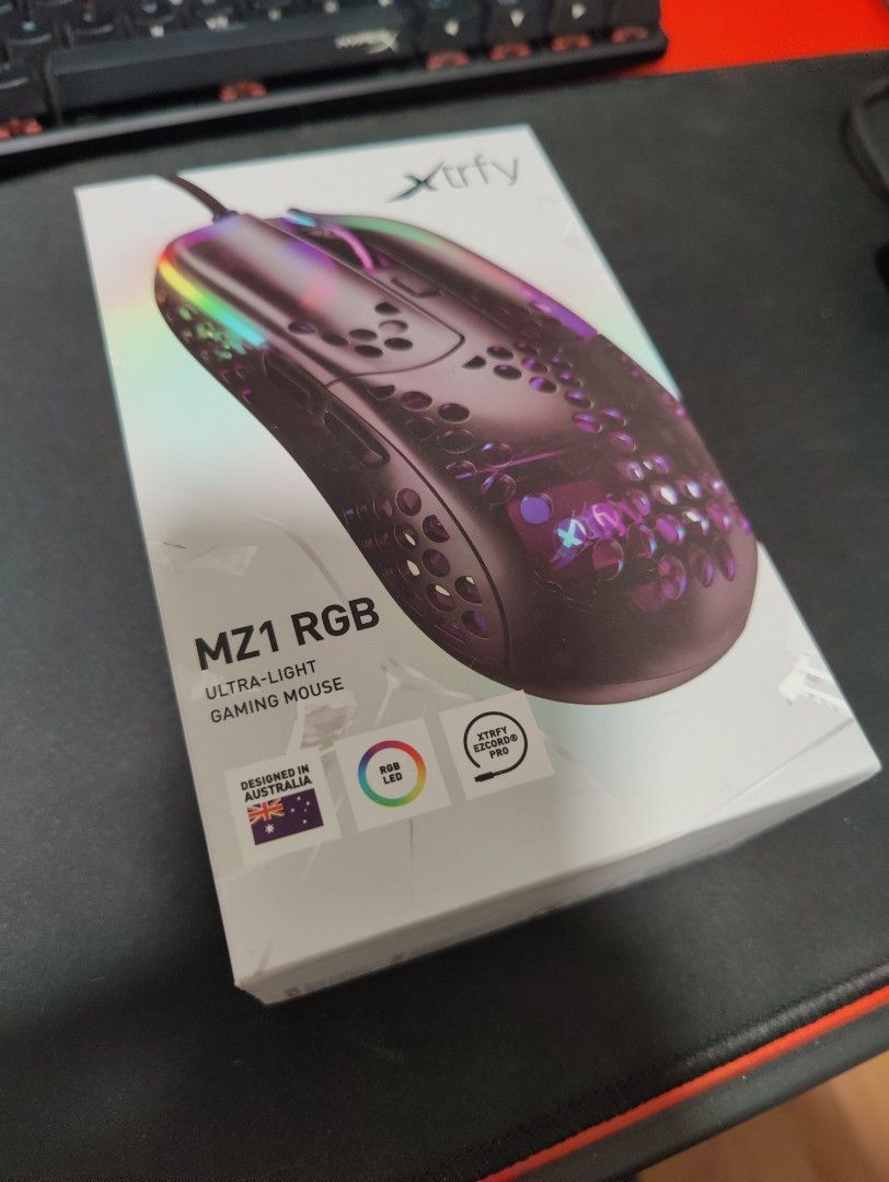 XTRFY MZ1 RGB Zy's Rail Gaming Mouse, Computers & Tech, Parts & Accessories, Mouse & Mousepads ...