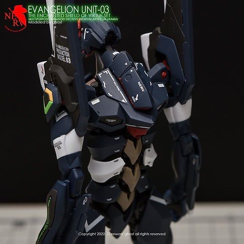 [Yan] Rg Eva Unit 03 with ESV Shield Evangelion (G Rework Ver ...
