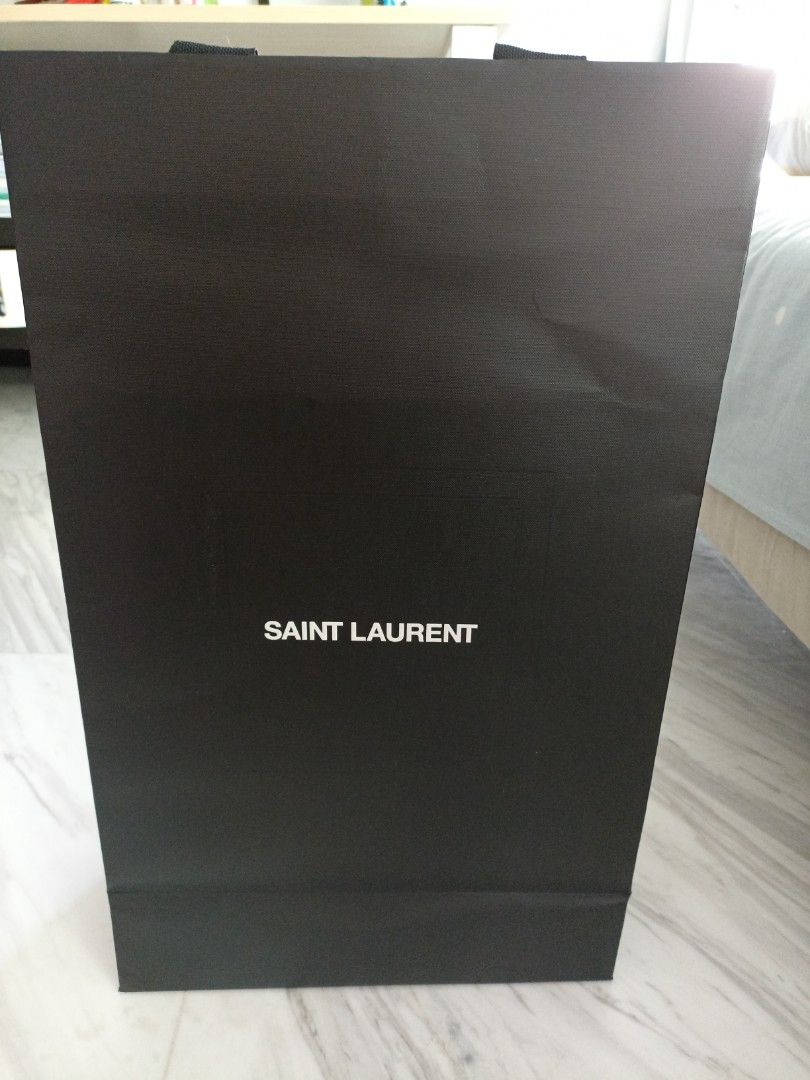 YSL paper bag, Luxury, Accessories on Carousell