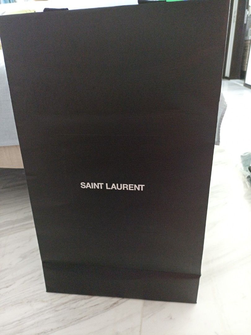 YSL paper bag, Luxury, Accessories on Carousell