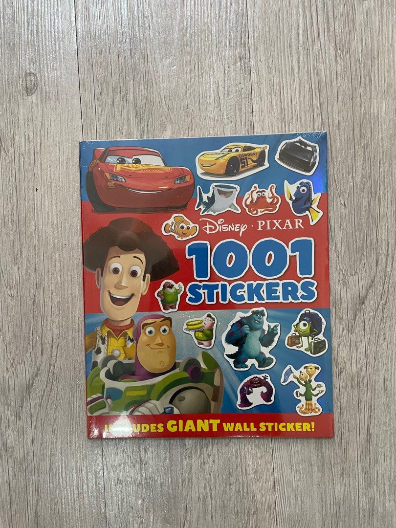 1001 Stickers Disney: Disney Pixar Mixed: 1001 Stickers, Hobbies & Toys ...