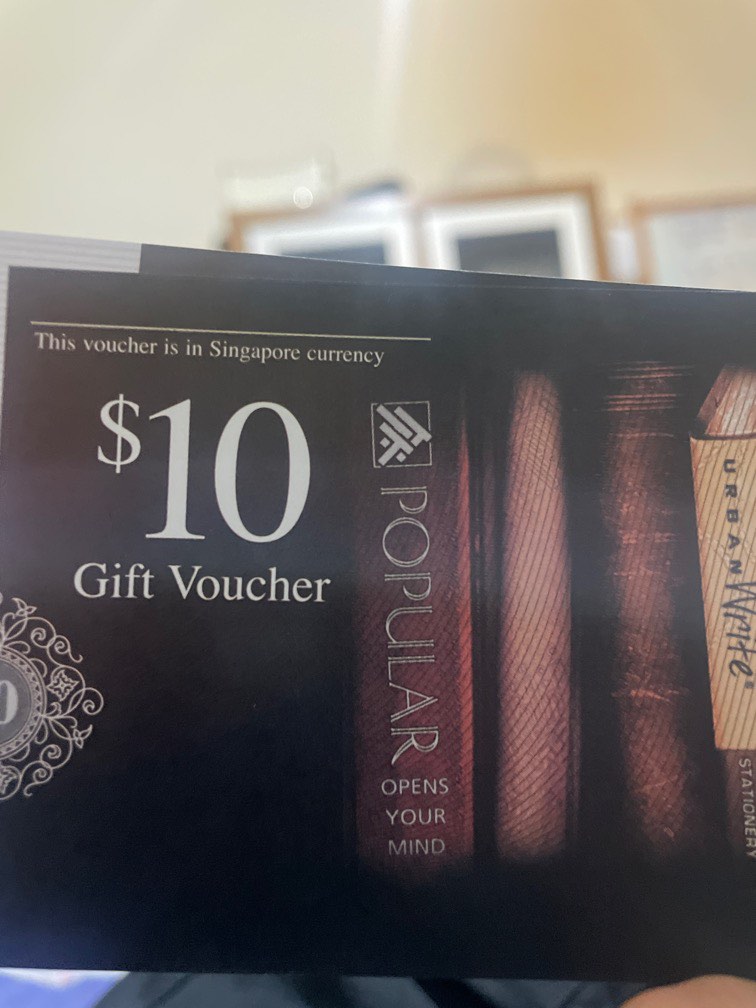 100$ popular voucher, Tickets & Vouchers, Vouchers on Carousell