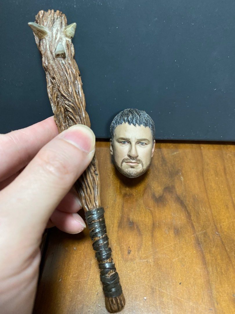 1:6 BOTH Head Scuplt & Hercules club 12 inch, Hobbies & Toys, Toys ...