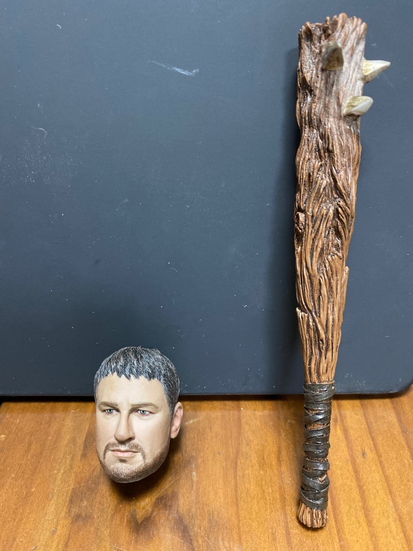 1:6 BOTH Head Scuplt & Hercules club 12 inch, Hobbies & Toys, Toys ...