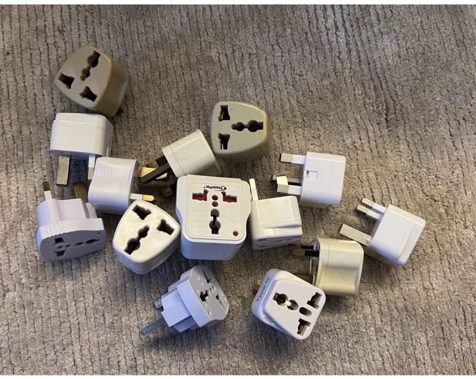 3 Pin Travel adapter Converter Wall Power Plug type G for UK, HK, SG ...