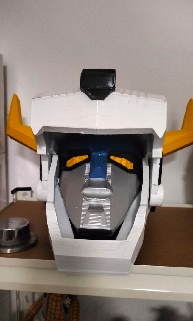 3D print Voltron head human size., Hobbies & Toys, Collectibles ...