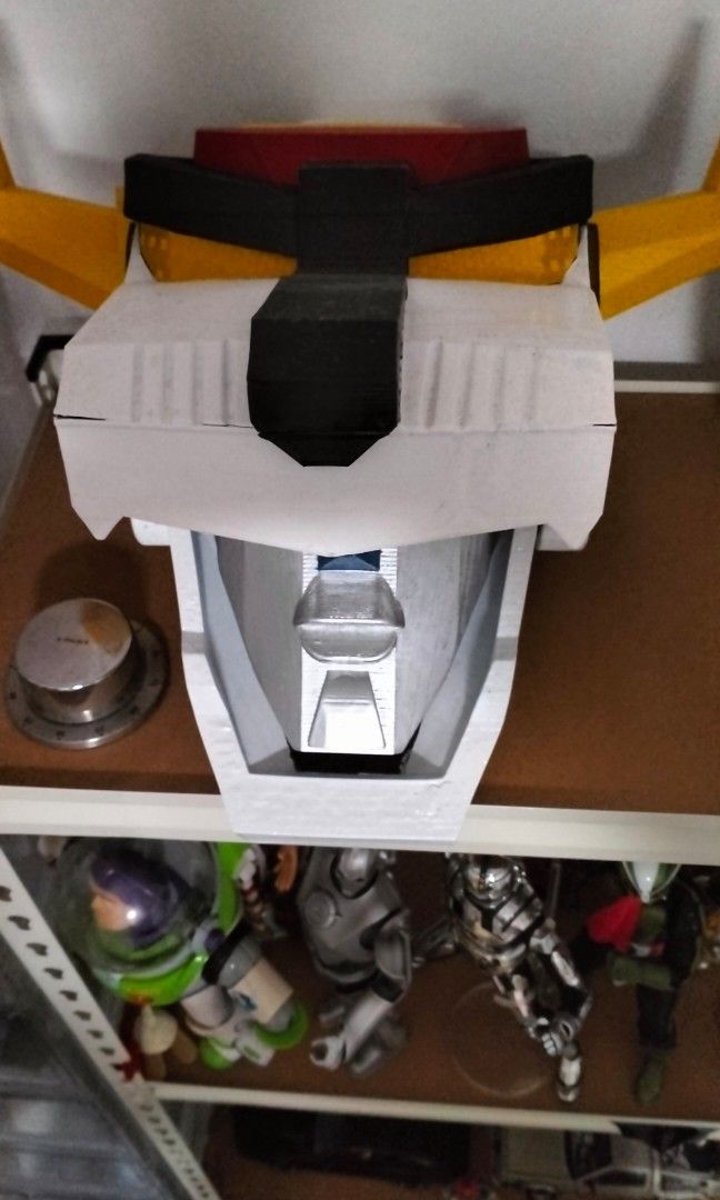 3D print Voltron head human size., Hobbies & Toys, Collectibles ...