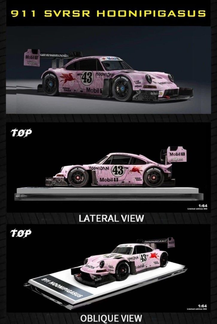 964 Hoonipigasus, 911 RSR Hoonigan, Hobbies & Toys, Toys & Games on ...