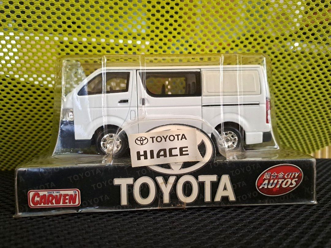 絕版 1:43 Carven Toyota Hiace 客貨車 不是Tiny Tomica, 興趣及遊戲, 玩具 & 遊戲類 - Carousell