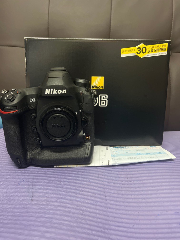 震撼價 先到先得 全套有盒 香港行貨 Nikon D6 Body, 攝影器材, 相機 - Carousell