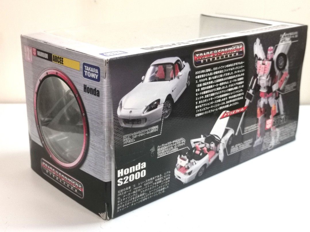全新 日版 變形金剛 Transformers Bt21 Arcee Honda S2000 本田 1：24 jdm Takara Tomy ...