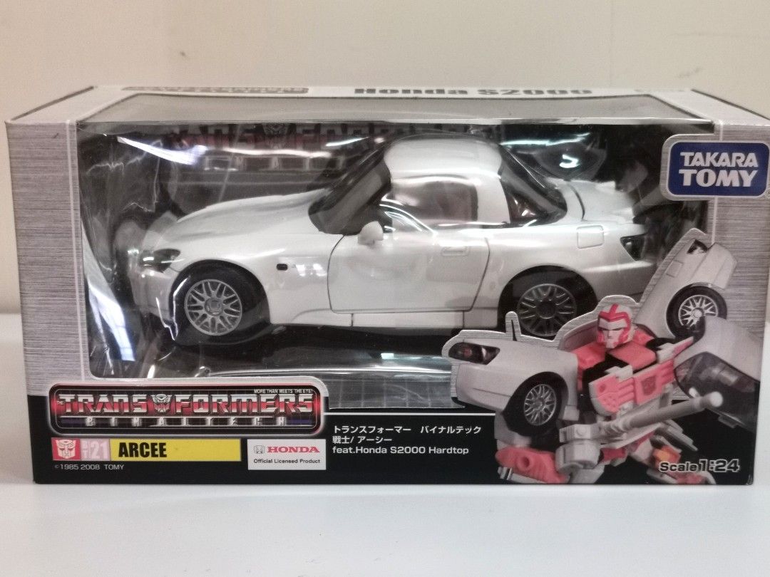 全新 日版 變形金剛 Transformers Bt21 Arcee Honda S2000 本田 1：24 jdm Takara Tomy ...