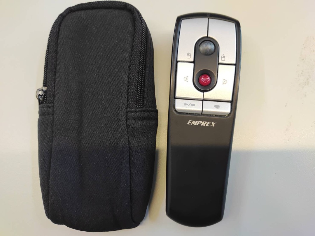 網拍唯一 專業實用 EMPREX M961AT III 無線簡報行動高手 簡報器 投影筆 二手良品 辦, 電腦及科技產品, 電腦周邊產品 ...